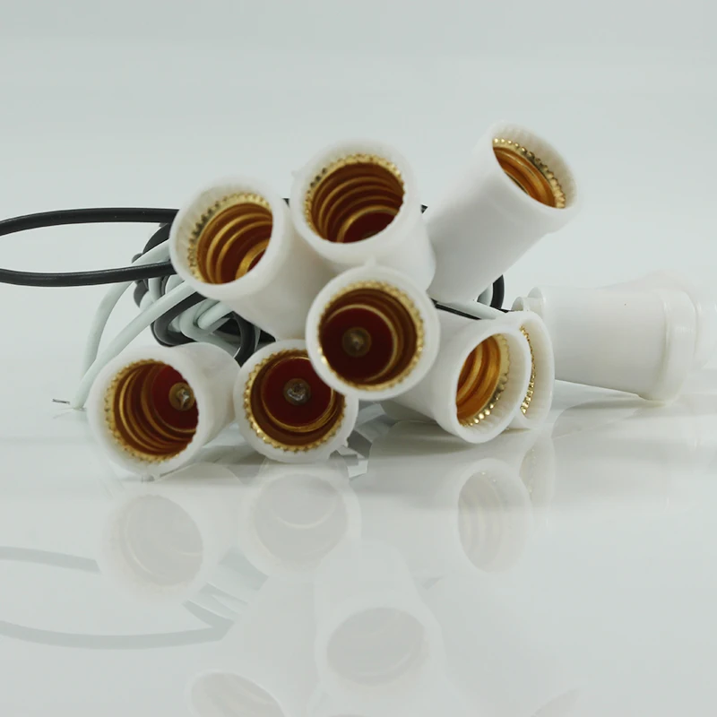 10pcs-E12-Base-With-Wire-Lamp-Holder-With-Wire-Small-Lampholder-Base ...