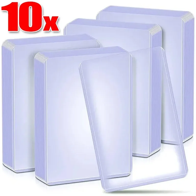 Clear-Toploaders-Protective-Card-Sleeves-Transparent-PVC-Toploader ...