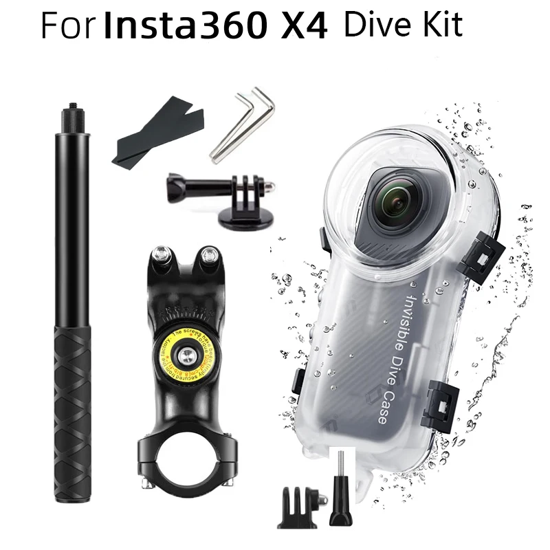 Invisible-Selfie-Stick-Dive-Case-for-Insta360-X4-Accessories-Invisible ...