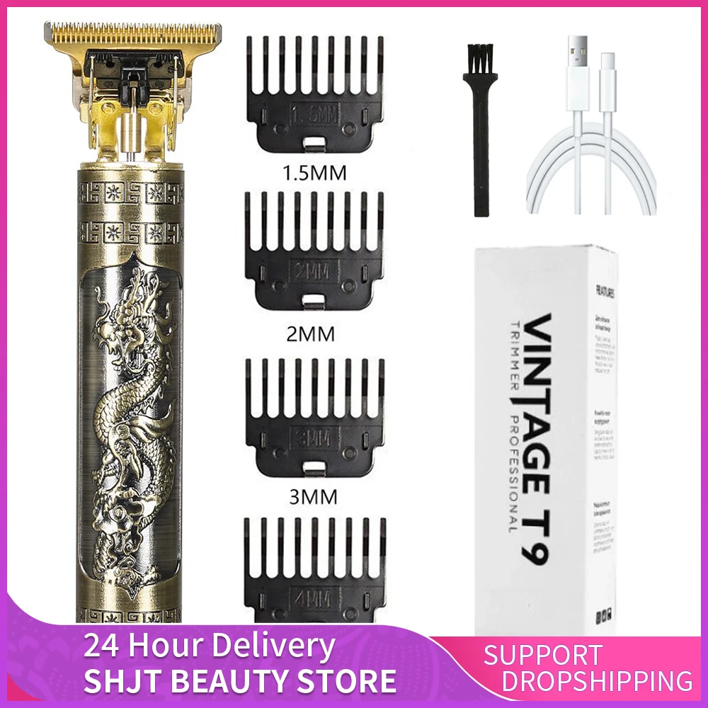T9-USB-Electric-Hair-Clipper-For-Men-Hair-Cutting-Machine-Rechargeable ...