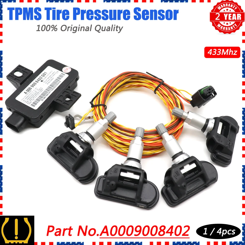 TPMS-Tire-Pressure-Sensor-Monitor-System-RDC-Control-Unit-A0009008402 ...
