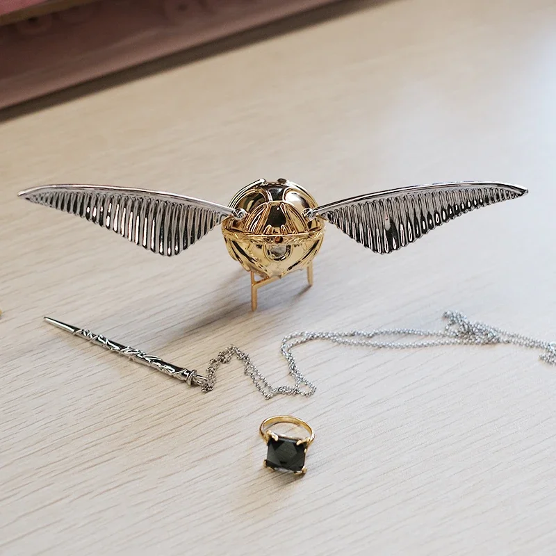 Golden-Snitch-Jewelry-Box-for-Women-Ring-Box-Moveable-Wings-Jewelry ...