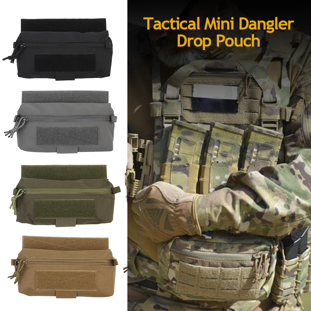 500D-Tactical-Vest-Dangler-Drop-Pouch-Mini-Abdominal-Dump-Drop-Pouch ...