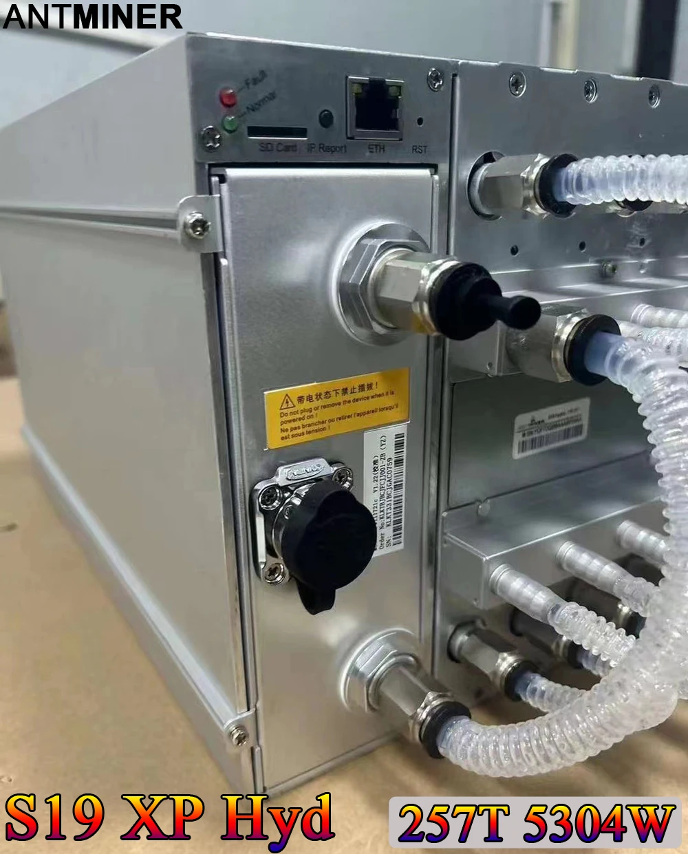 New-Bitmain-Antminer-S19-XP-Hyd-257Th-s-5304W-Liquid-Cooling-ASIC-Miner ...