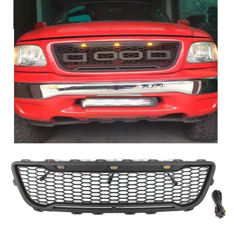 1999-F150-Racing-Grills-Fit-For-F-150-2000-2001-2002-2003-Abs-Grille ...