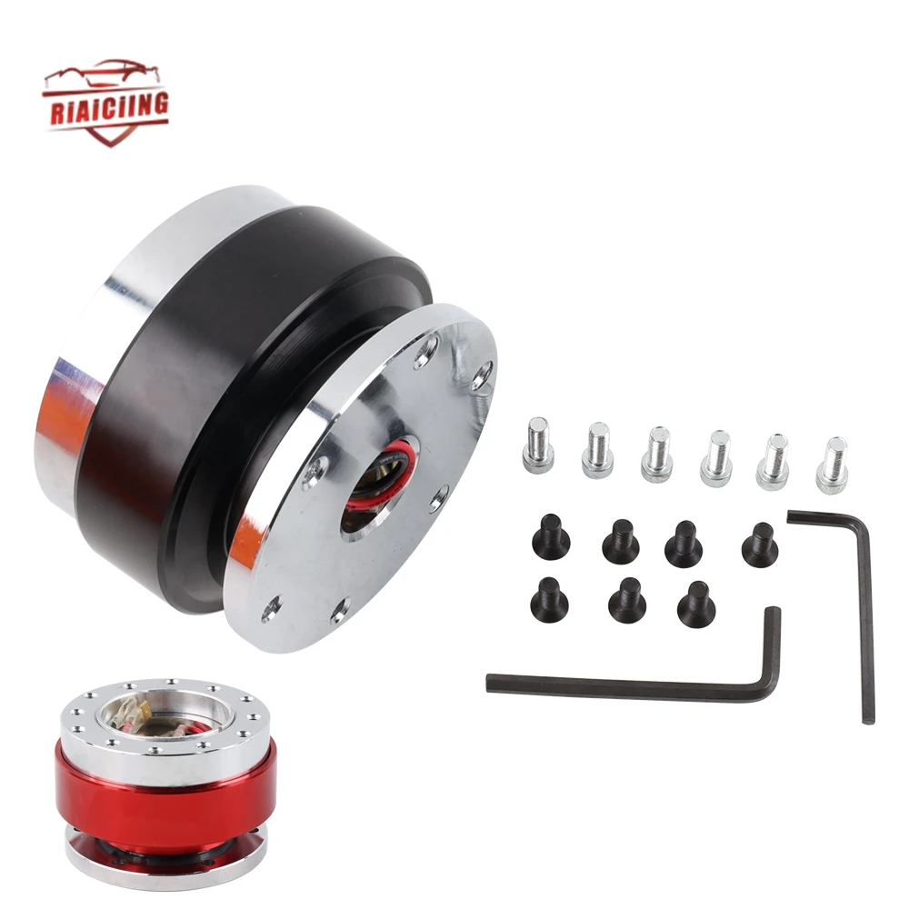 Ball-Quick-Release-Steering-Wheel-Hub-Adapter-6-Hole-Snap-Off-Boss-Kit ...