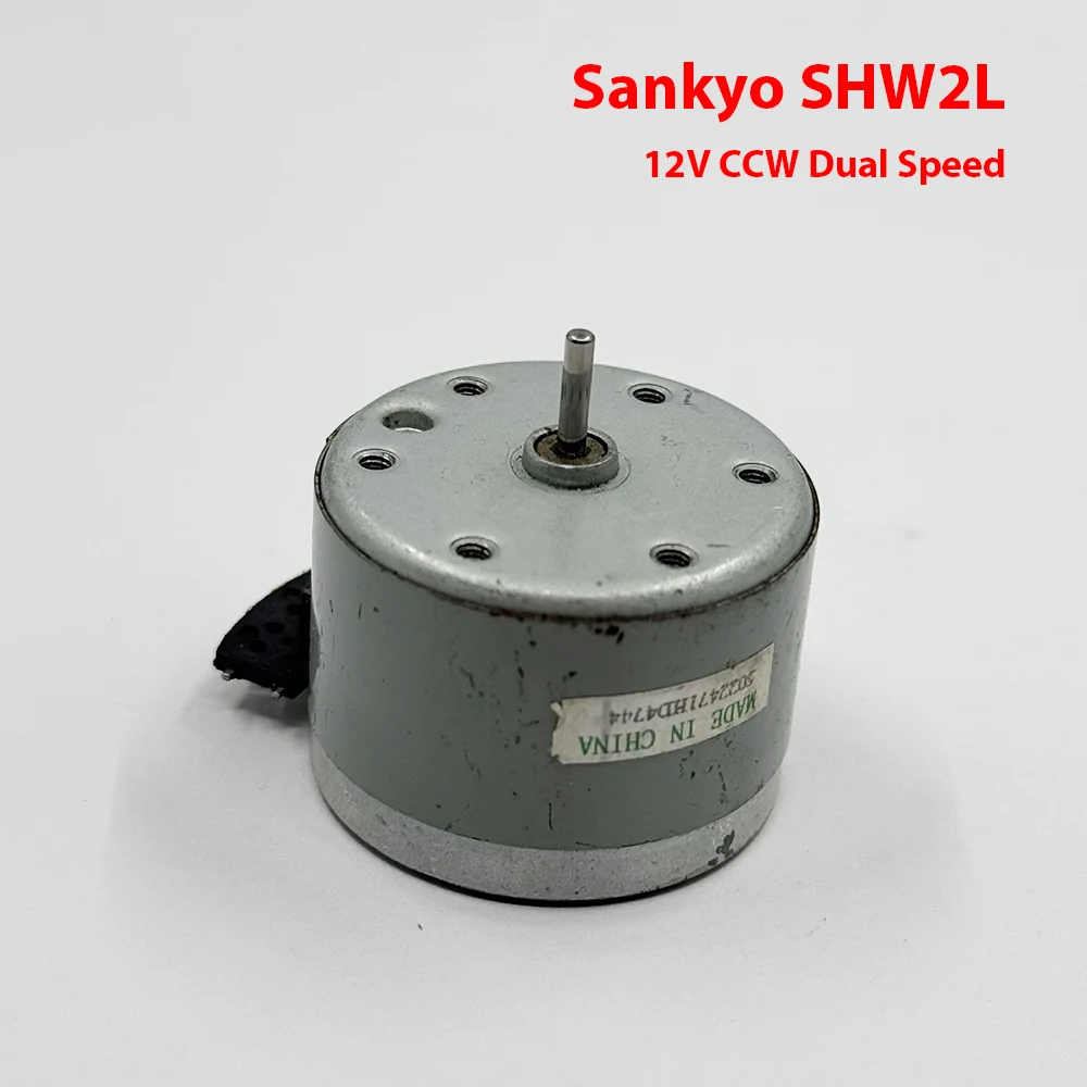 Sankyo SHW2L 12V CCW Dual Speed DC Vintage Cassette tape Deck Motor for ...