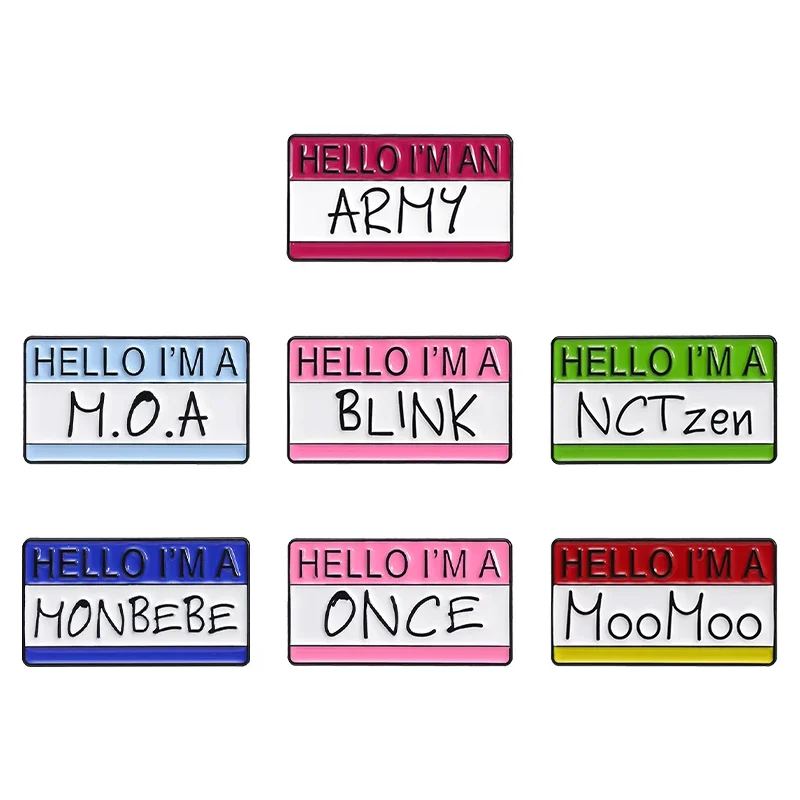 Hello-I-m-A-Brooch-Enamel-Pins-Custom-Funny-Social-Dialog-Box-Brooches ...