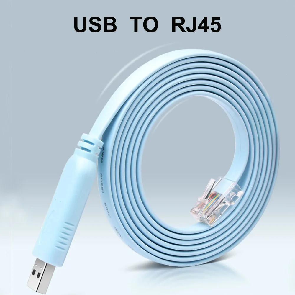 1-8-Meter-USB-to-RJ45-Console-Cable-RS232-Serial-Adapter-for-Cisco ...