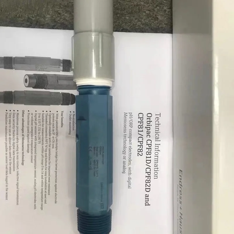 Cpf81d-7lh11 | Endress+hauser | Compact Ph Electrode Orbipac, The ...