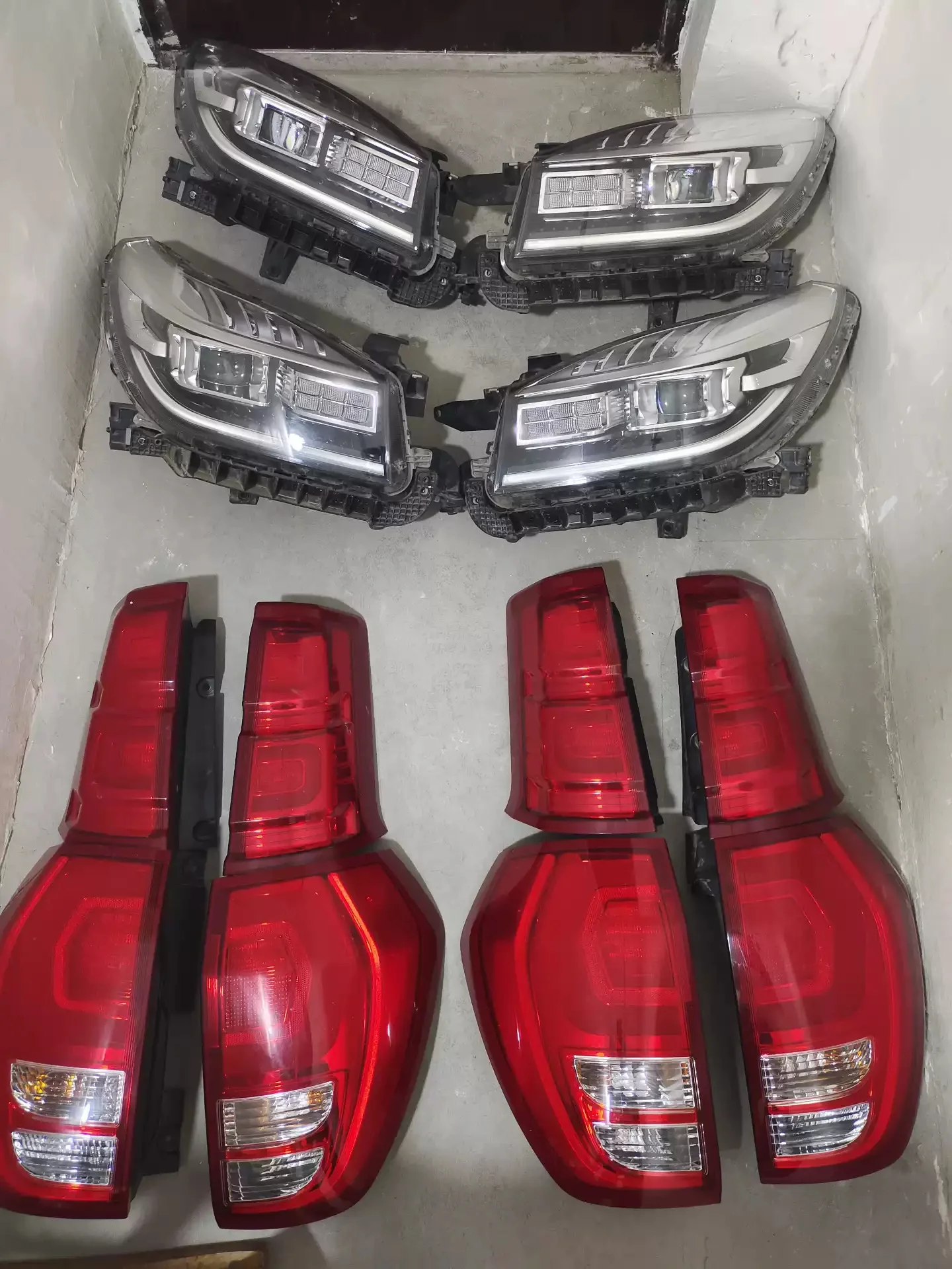Car-Led-headlight-head-lamp-Rear-Lamp-Taillight-Tail-Light-for-Haval-H9 ...