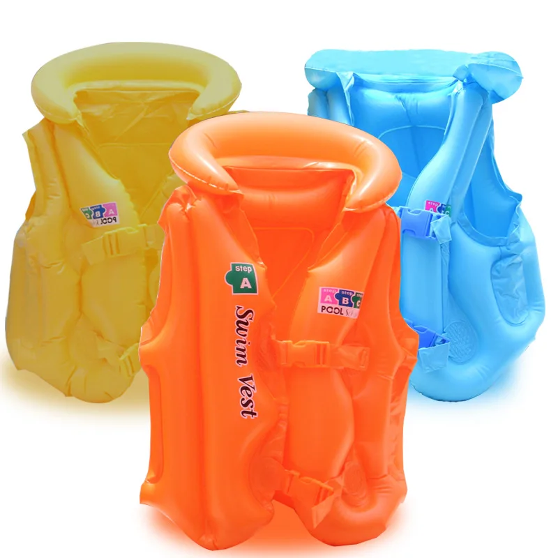 Children Inflatable Safe Swimsuit Angel Wing Baby Buoyancy Ring Jackets ...