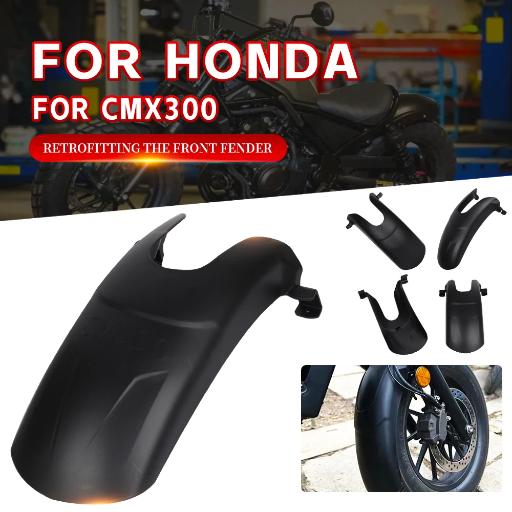 Motorcycle Front Fender Extender for Honda CM500 CM300 CMX250 Rebel 500 ...