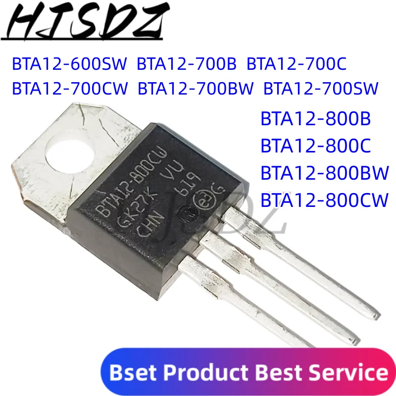 10PCS-BTA12-600SW-BTA12-700B-BTA12-700C-BTA12-700CW-BTA12-700BW-BTA12 ...