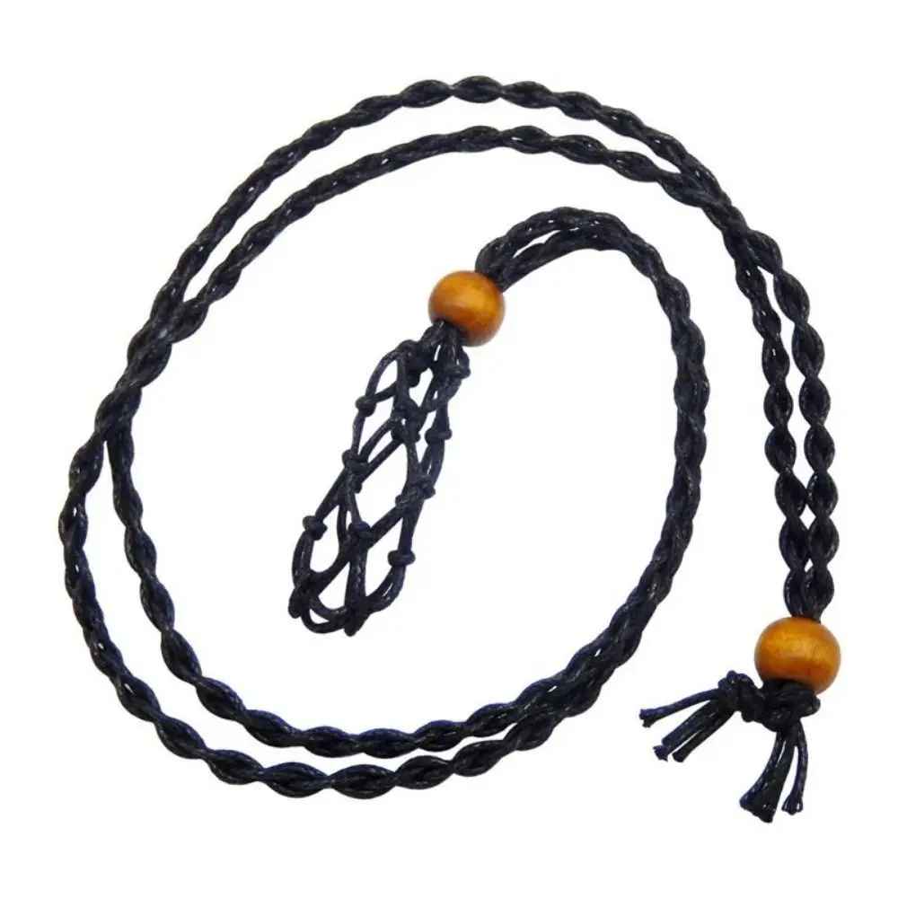Adjustable Net Bag Braided Necklace Handmade Durable Net bag necklace ...