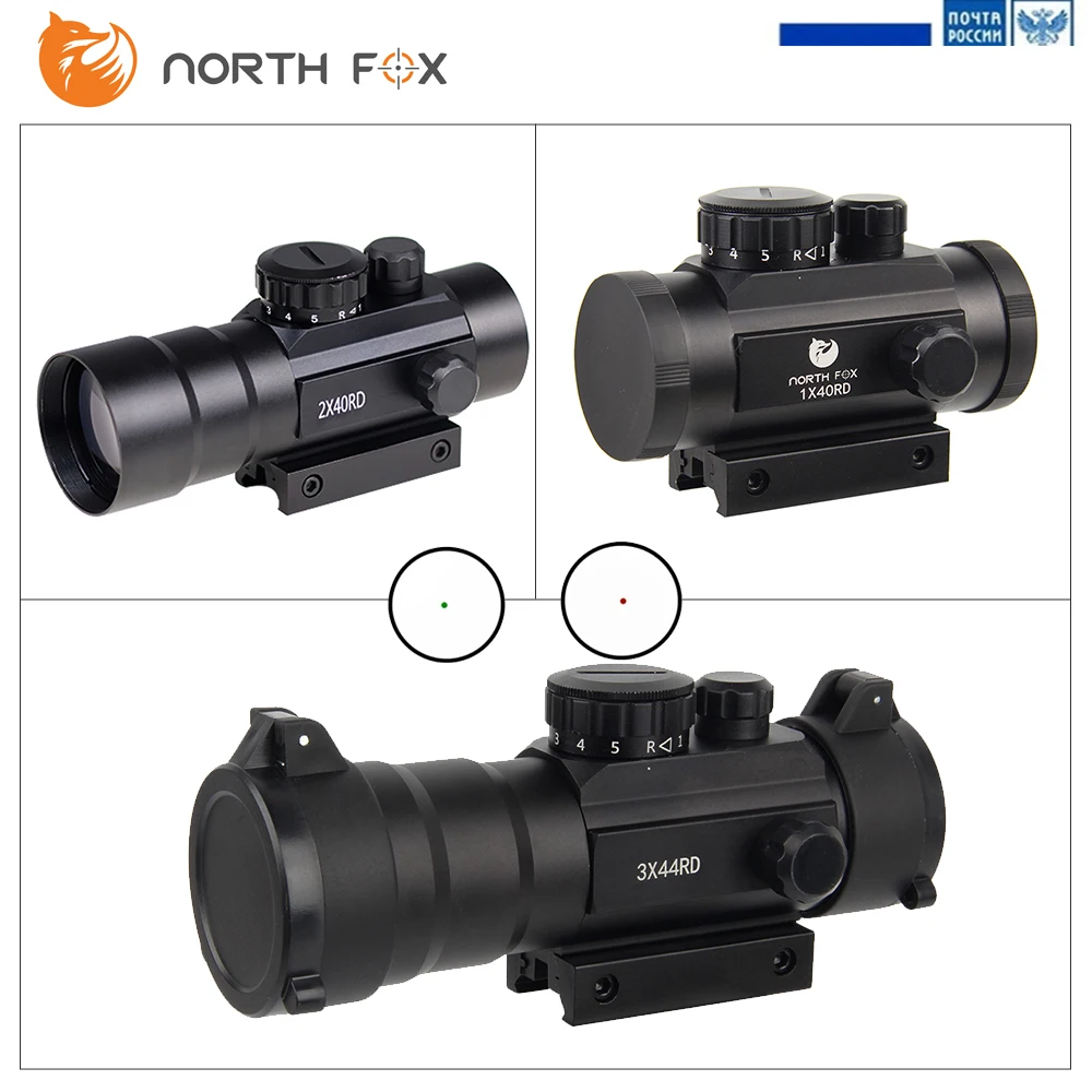 NORTE-FOX-Red-Dot-Scope-Sight-Tactical-Riflescope-Rail-Mount-for ...