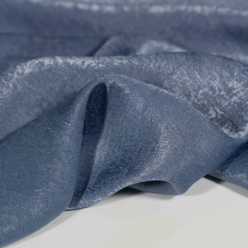 Light Blue Velvet Fabric
