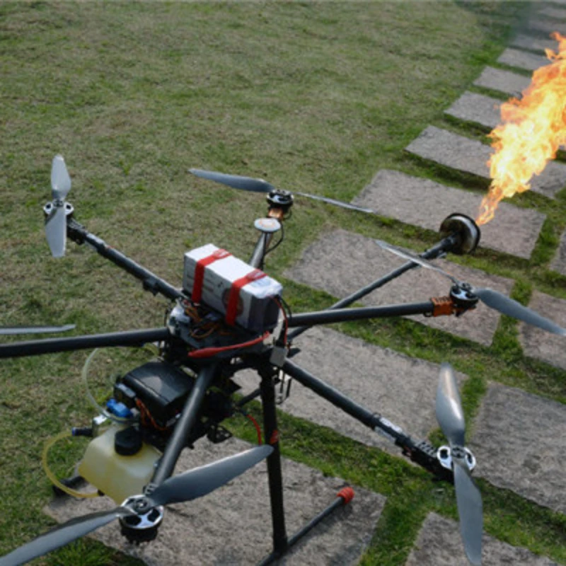 Electric-Spitfire-drone-industry-with-burning-horse-nest-power-wrecker ...
