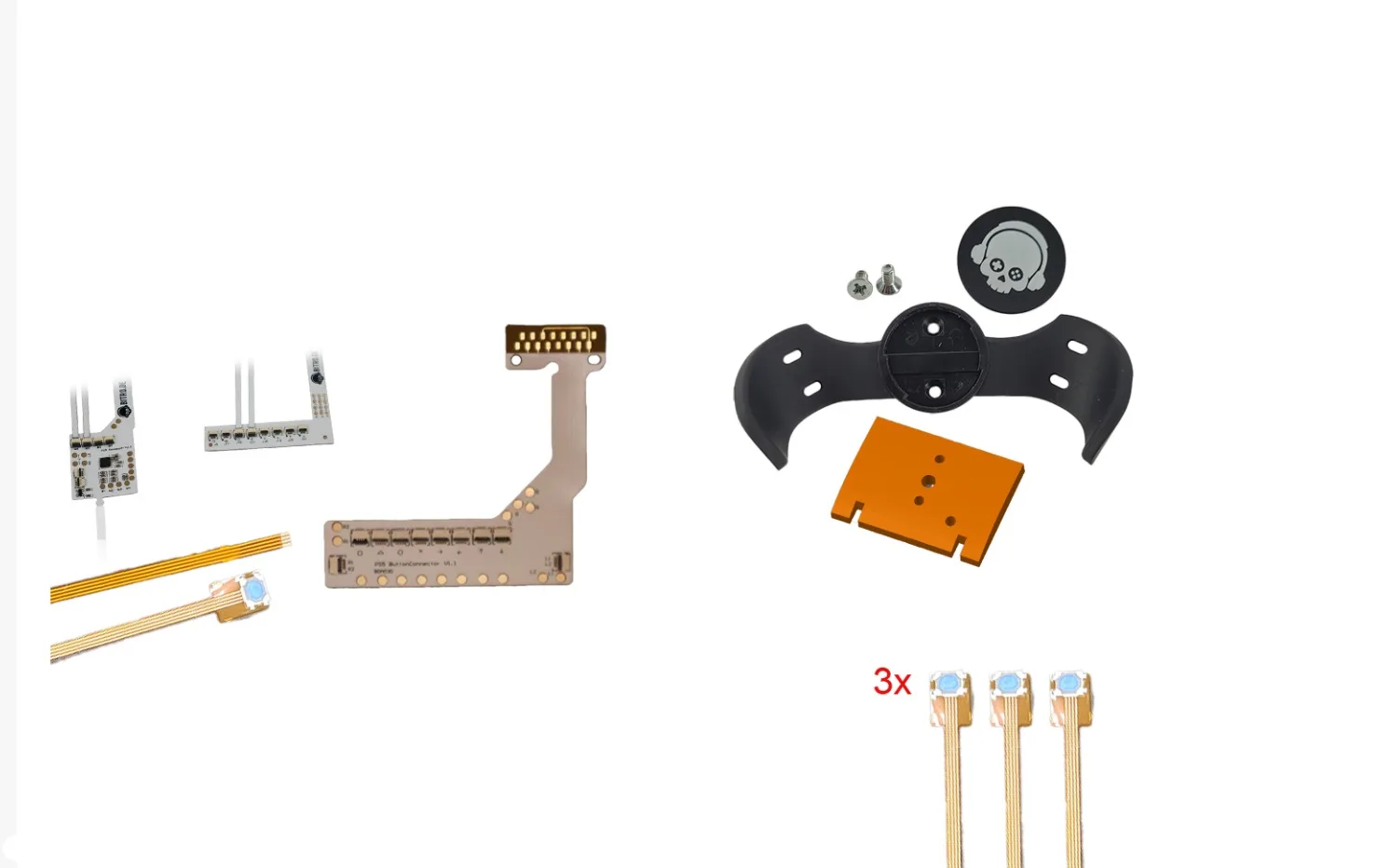 PS5 Remapper Set BDM030-050 – DIY Controller Mod Kit – Back Buttons ...