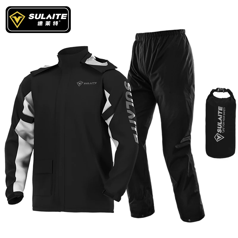 SULAITE-Waterproof-Motorcycle-Raincoat-Suit-Men-Outdoor-Rainwear-Women ...