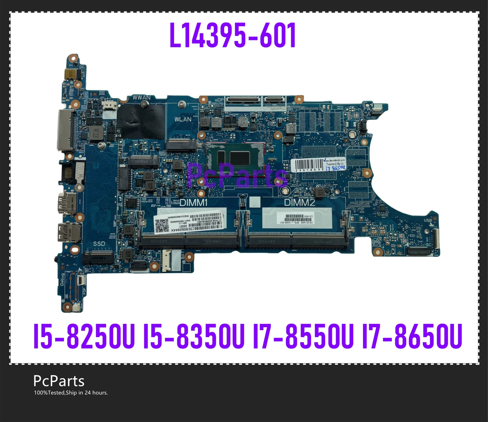 PCparts-L15518-601-L14395-601-For-HP-Elitebook-840-850-G5-Laptop ...
