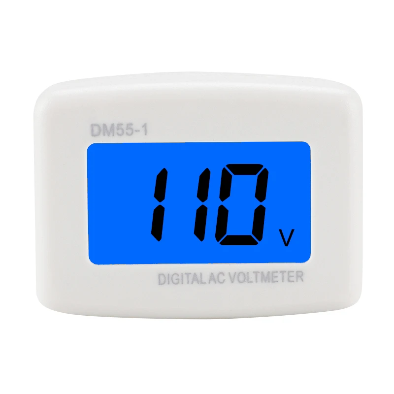 AC-110V-220V-Digital-Voltmeter-European-Standard-American-Standard-Plug ...
