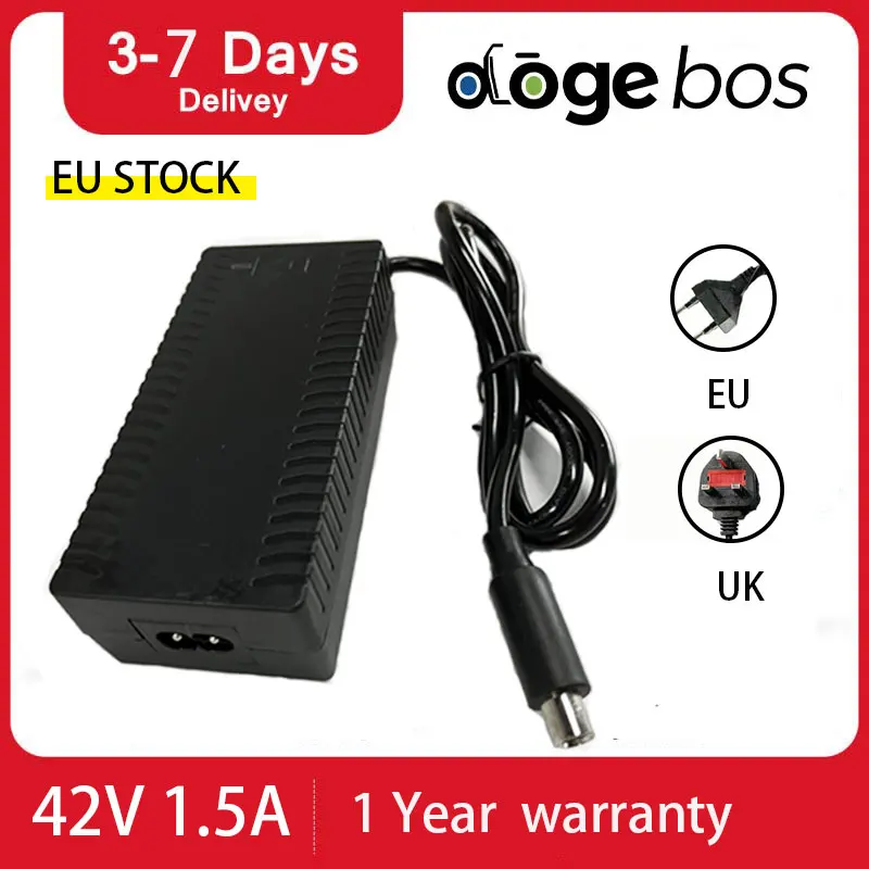 42V 1.5A Electric Scooter Charger Lithium Batteries Pack For Ninebot ...