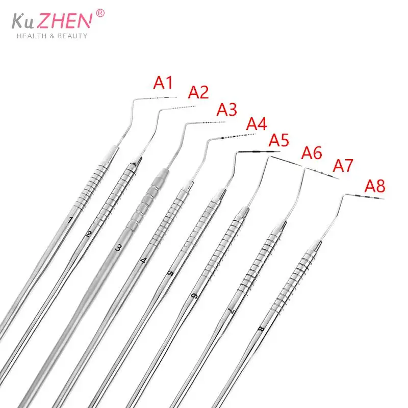 Dental-Graduated-Periodontal-Probe-Stainless-Steel-Dentist-Instrument ...