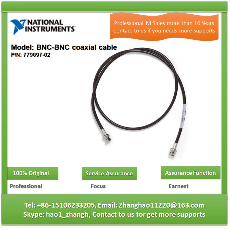 NI 779697 02 BNC BNC coaxial cable| | - AliExpress