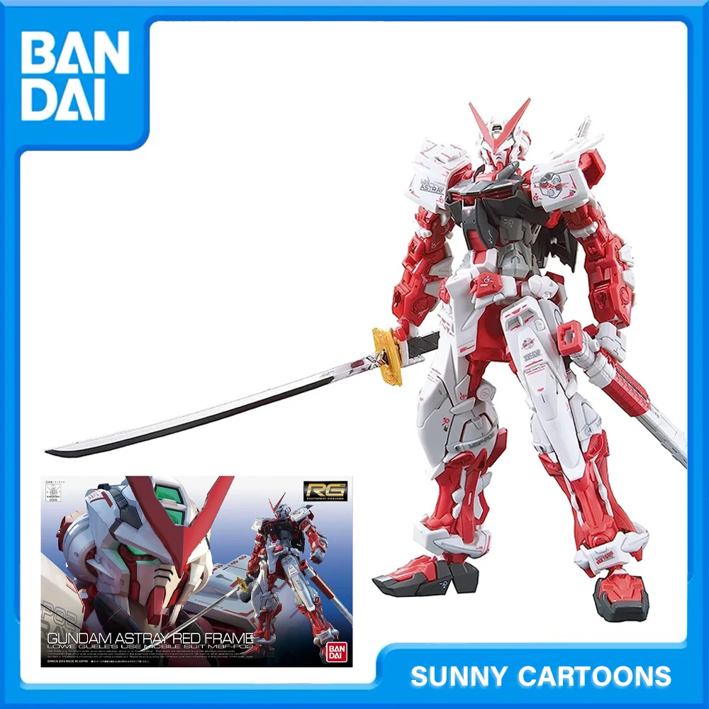 Bandai-Figure-Gundam-Model-Kit-Anime-Figures-Rg-1-144-Astray-Red-Mobile ...