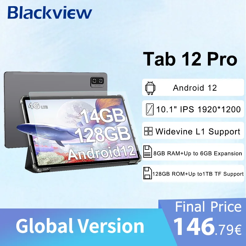 Blackview-Tab-12-Pro-Tablet-Android-12-10-1-14GB-128GB-Octa-Core-Dual ...