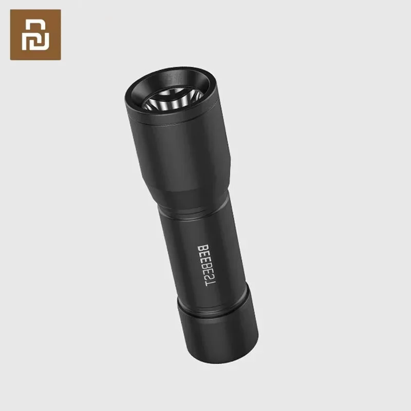 Xiaomi-BEEBEST-130m-Lightweight-EDC-Flashlight-Waterproof-SOS-Portable ...