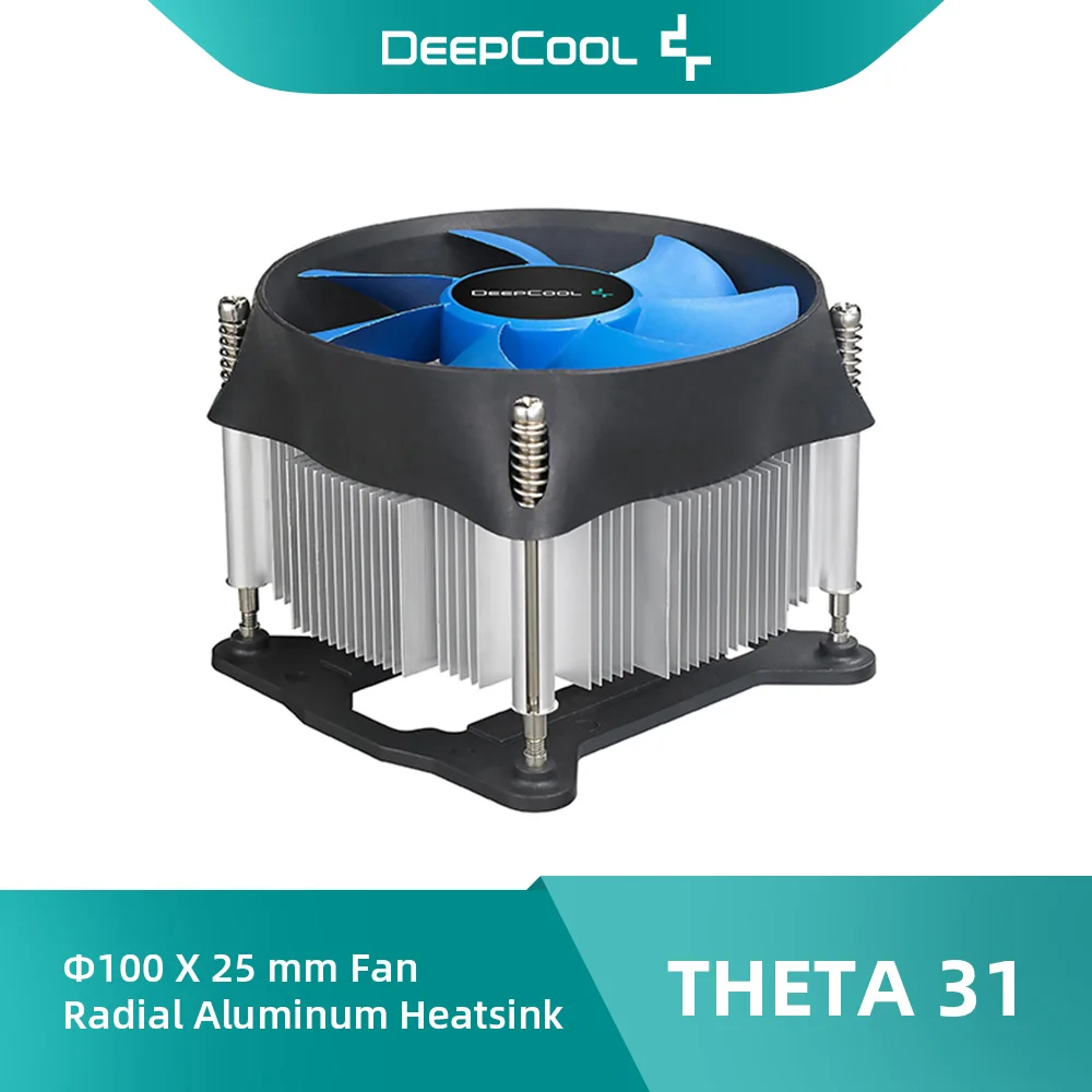 DeepCool-THETA-31-Niedrigen-Profil-CPU-Luftk-hler-mit-100mm-Computer ...