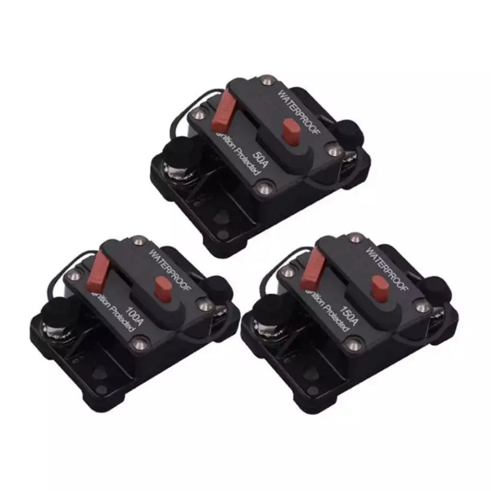 12-48v Dc Circuit Breaker Fuse Reset 30a 40a 50a 60a 70a 80a 100a 120a ...