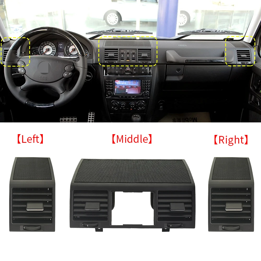 For-Mercedes-W463-Left-Right-Middle-AC-Vent-Grille-Air-Conditioning ...