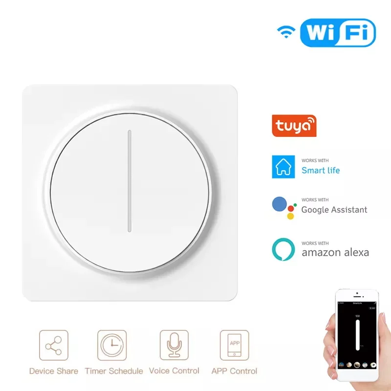 Tuya-ZigBee-Wifi-Smart-Dimmer-Light-Control-Switch-RotaryTouch-Dimmable ...
