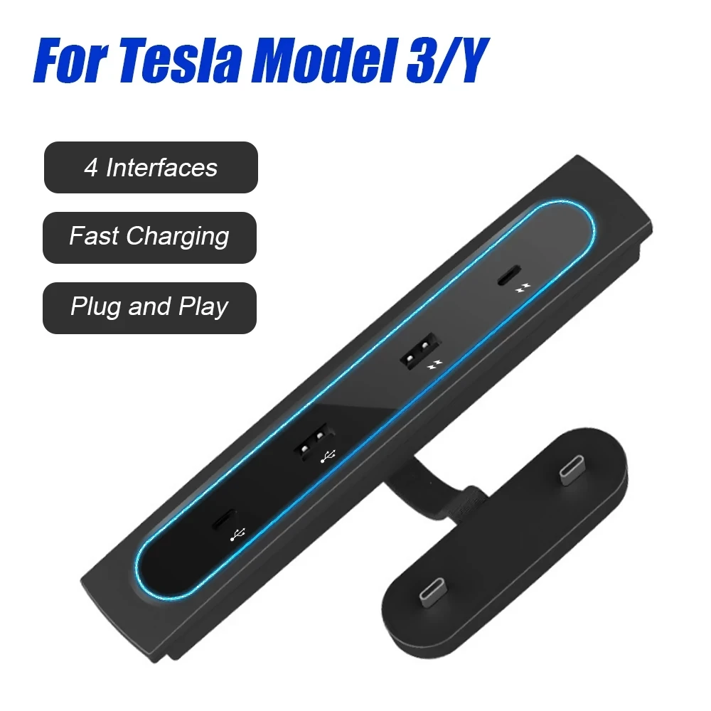 Electric-Vehicle-Docking-Station-For-Tesla-Model-3-Y-2021-2022-Quick ...