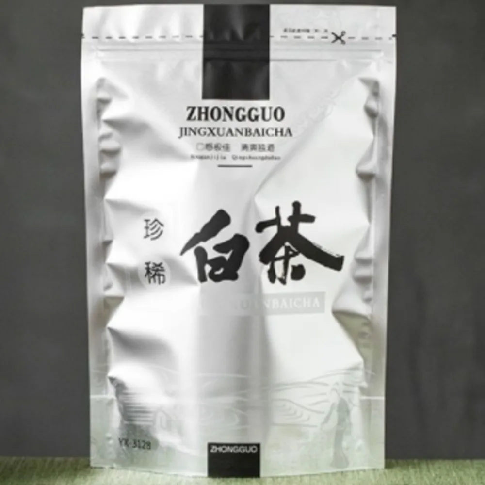 250g-White-Tea-Bag-Zipper-Bags-Longjing-Biluochun-Green-tea-Self ...