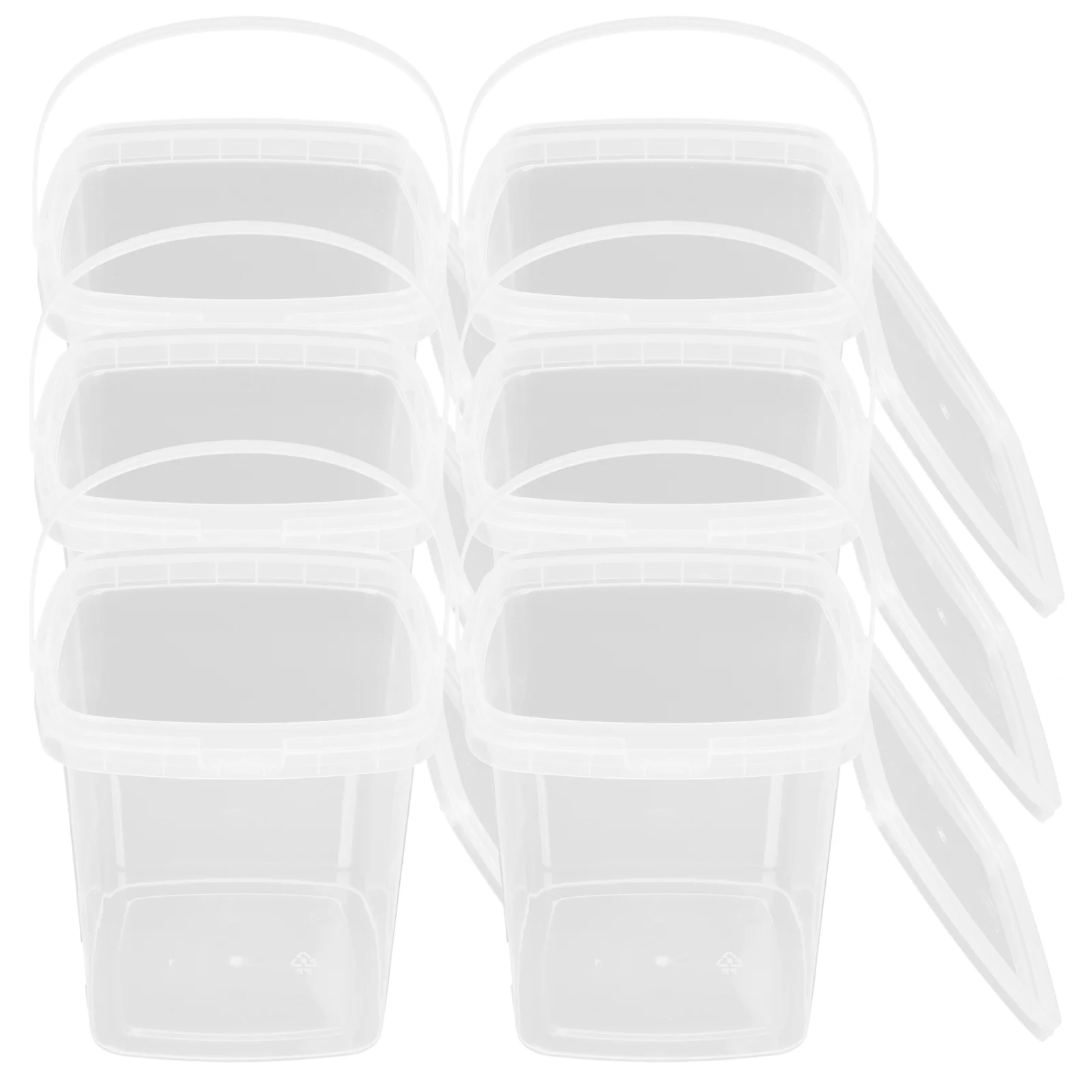 Ice-Cream-Storage-Bucket-Freezercontainer-Cleartub-Bins-Containers-Pail ...