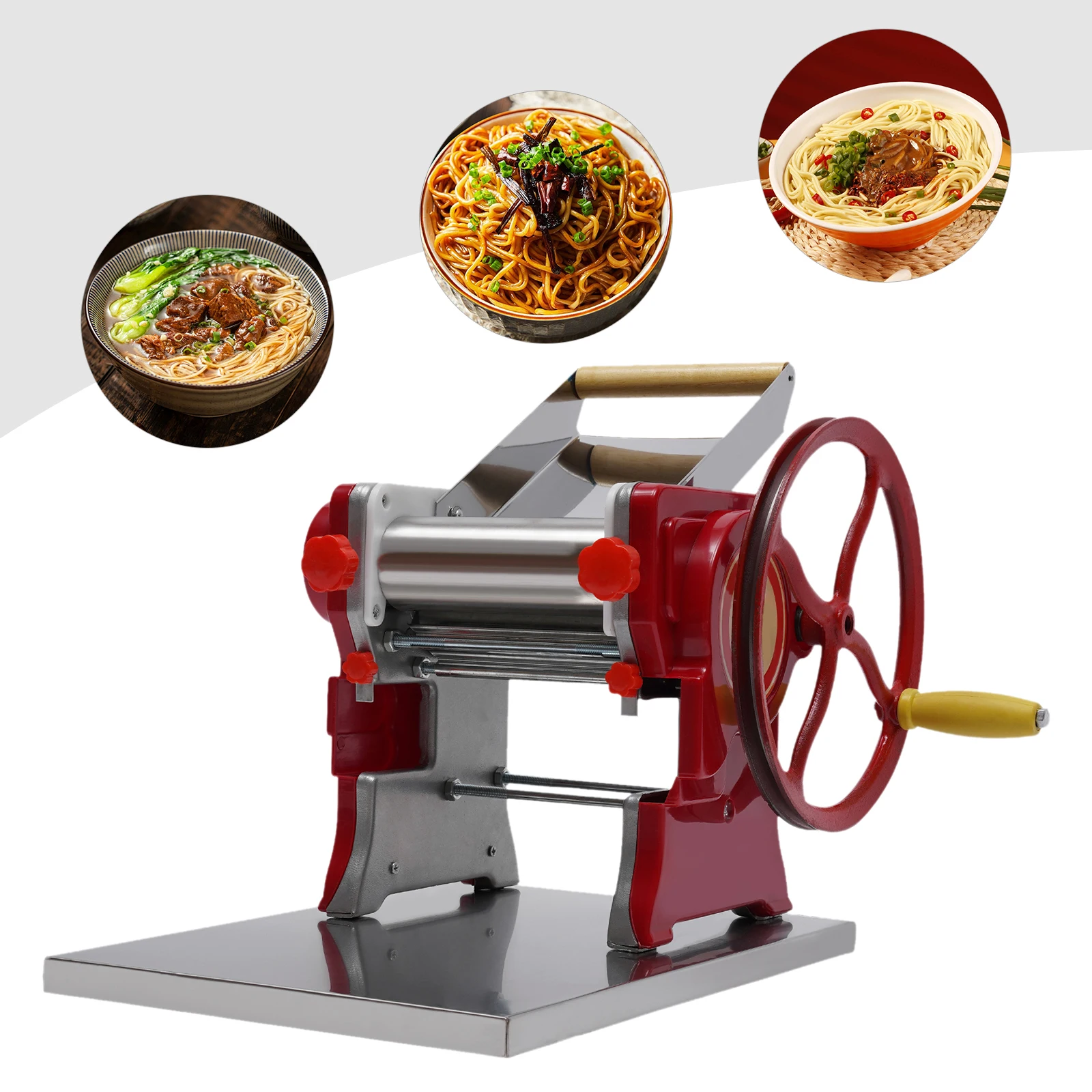 Commercial-Manual-Dough-Roller-Sheeter-Noodle-Pasta-Dumpling-Press ...