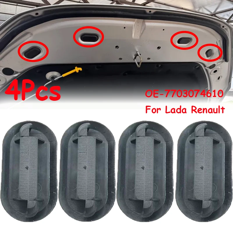 4X cubierta del enchufe del compartimento del motor del coche ...