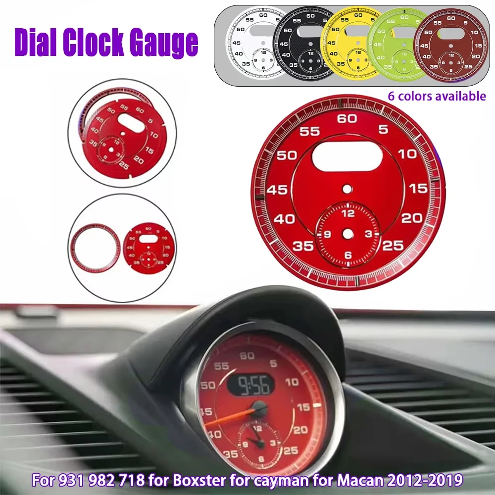 Car Dash Clock For 911 Carrera 991 2013-2019 For 911 Carrera 997 2005 ...