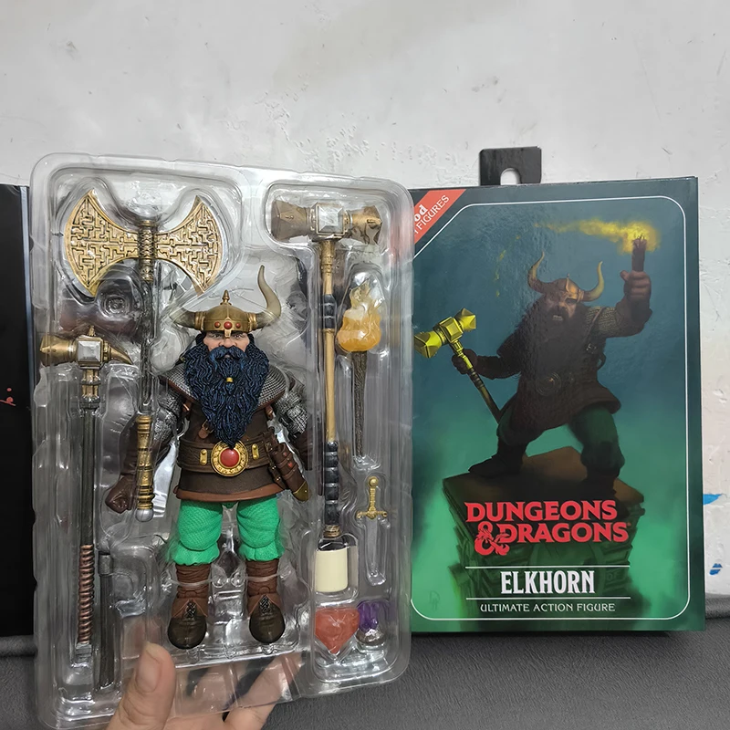 Original-Neca-Dragon-And-Dungeon-Anime-Figure-Dwarf-Warrior-Elkhorn ...