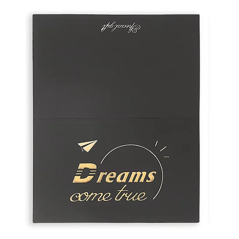 Custom Black Cards｜Gold Foil Hot Stamping Thank You Cards｜Matte Gift ...