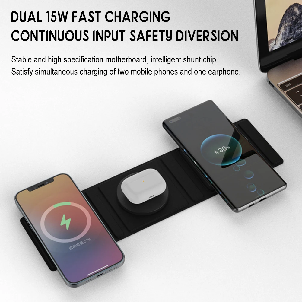 3-In-1-Folding-Wireless-Charger-With-Multi-Color-Portable-Durable-Fast ...