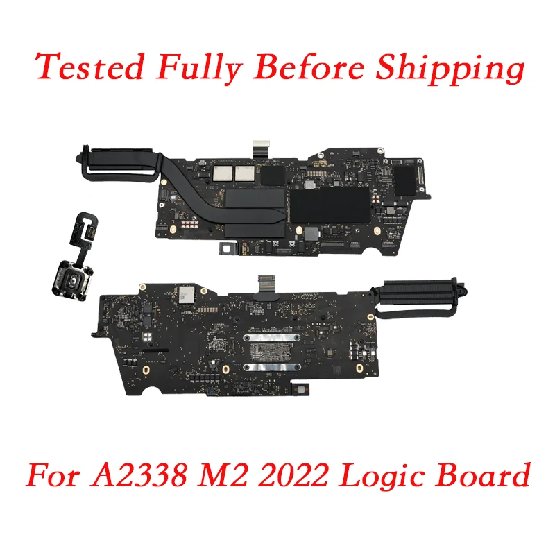 Mainboard For MacBook Pro 13" M1 M2 A2338 Motherboard 8GB Update 16GB ...