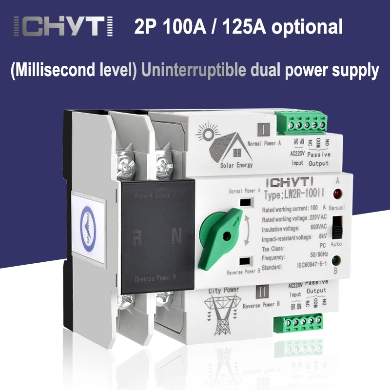 Convertidor-autom-tico-ATS-monof-sico-fuente-de-alimentaci-n-Dual-ininterrumpida-interruptor-de ...