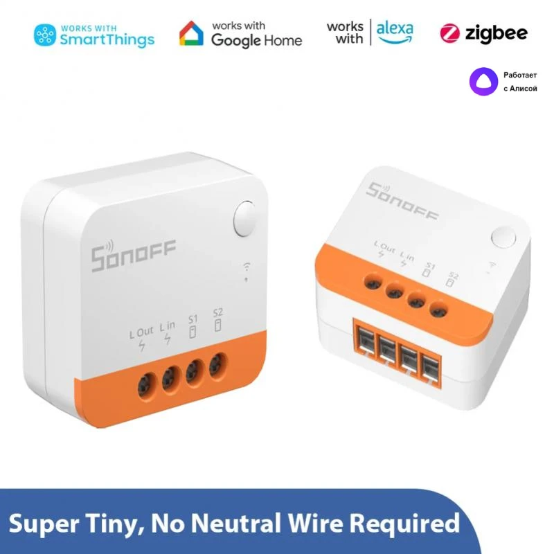 SONOFF ZBMINI L Zigbee 스마트 스위치 Zbbridge Smartthings Zbdongle p Alexa ...