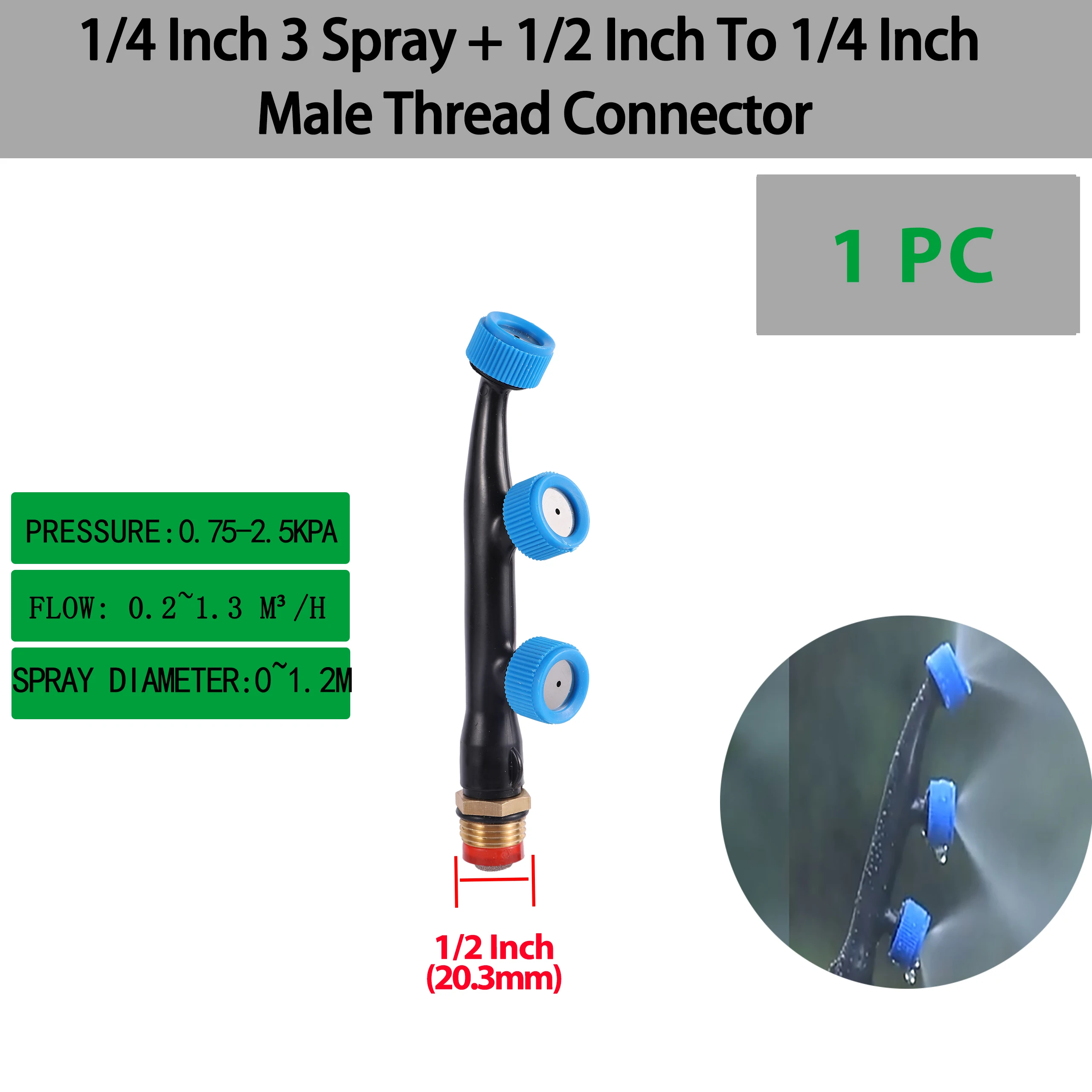 PULVERISATEUR,2834--Buse'atomisation haute pression pour jardin, buse ...