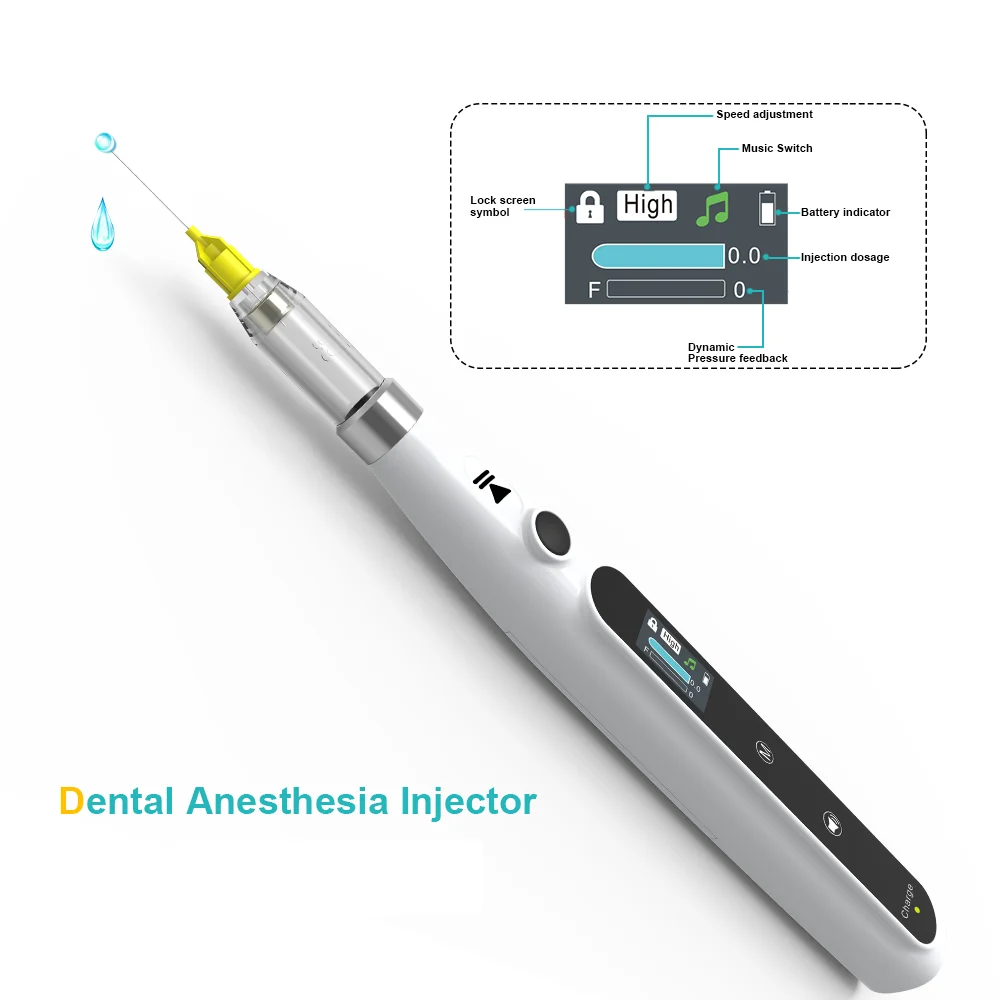 Dental Anesthesia Injector Painless Electric Wireless Local Anesthesia ...